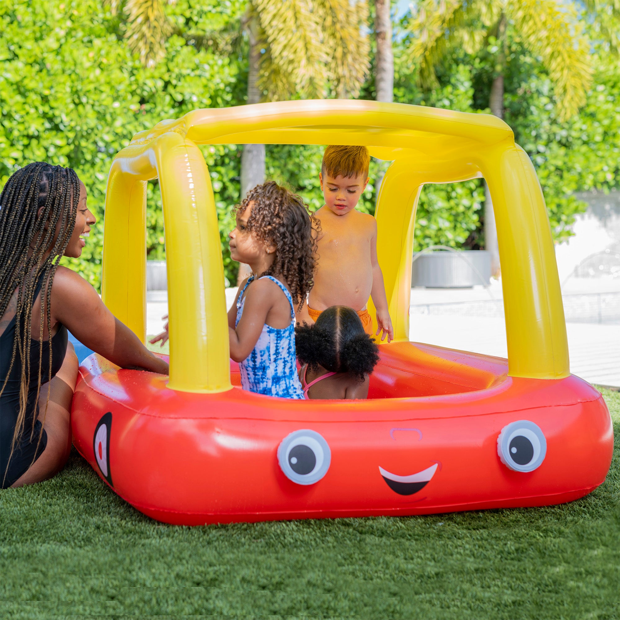 Little Tikes Cozy Coupe Giant Sun-Shade Kiddie Pool – PoolCandy